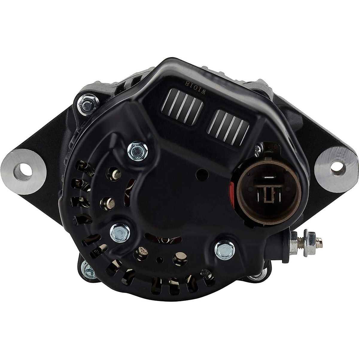 GM Denso Style 1-Wire Mini Race Alternator, 90 Amp, Black