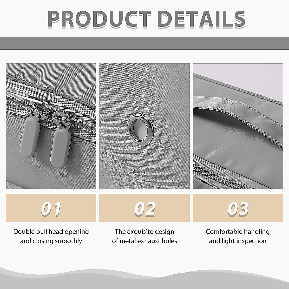 Ultra Space Saving Self Compression Organizer, 2024 New Space Saver Quilt Compression Storage Bag, Portable Compression Packing Cubes for Travel Heavy Duty Moving Bags (21.2 * 16.5 * 23.6 IN)