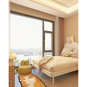 Funny Home Bedside Carpet Living Room Carpet Cloak Room Foot Mat Living Room Mat Tea Table Thick Floor Mat (Relaxing Cat, 63 * 19.7)