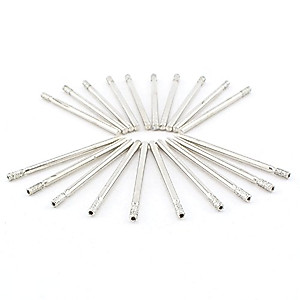 JINGLING 2.5mm 3/32" inch Diamond Small Drill Bit Hole Saw Masonry Tools for Glass Tile Stone Pack of 20Pcs