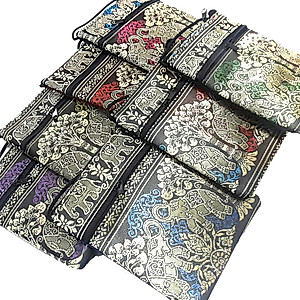 Thai Elephant Crossbody Bag Hmong Hill Tribe Hippy EB2 (Red)