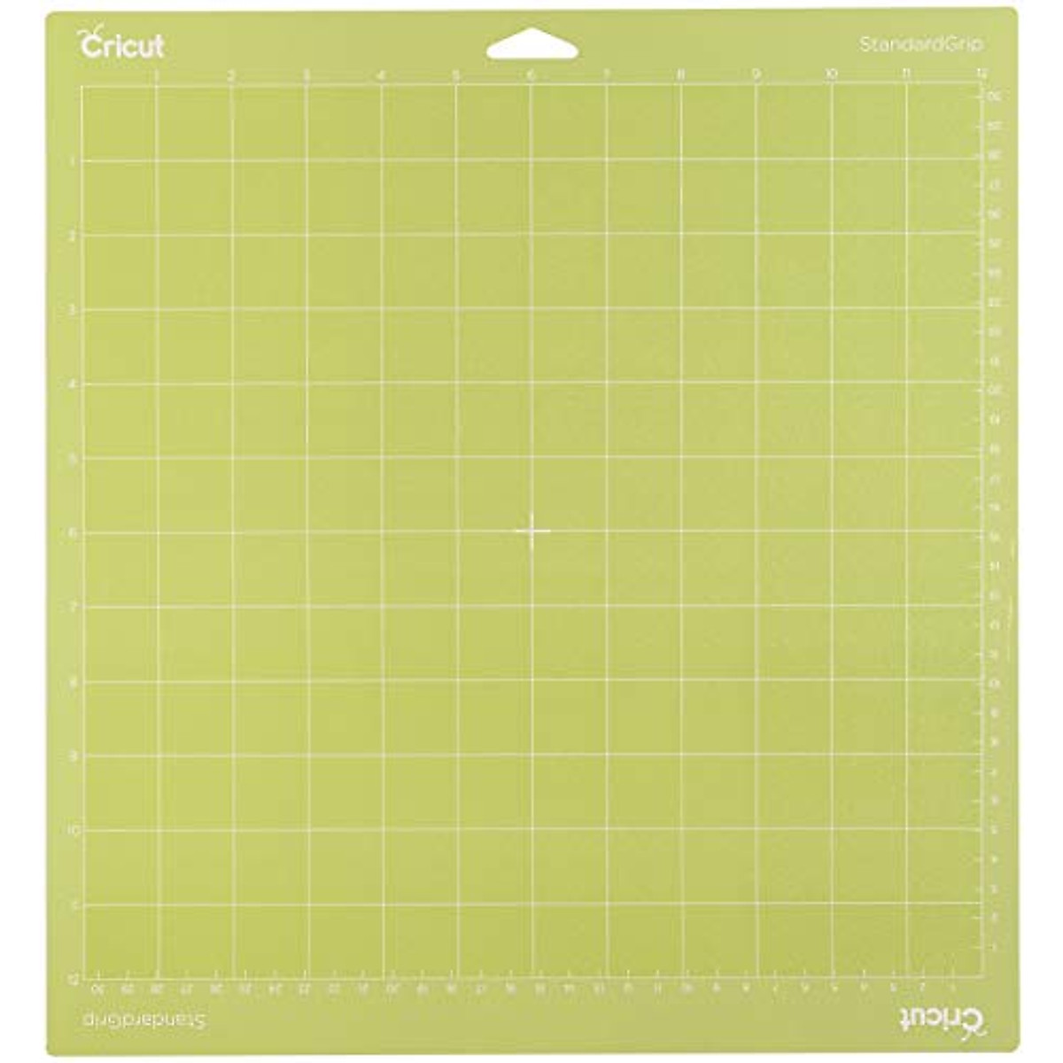 Cricut StandardGrip Machine Mats 12in x 12in, Reusable Cutting Mats for Crafts with Protective Film, Use with Cardstock, Iron On, Vinyl and More, Compatible with Cricut Explore & Maker (2 Count)