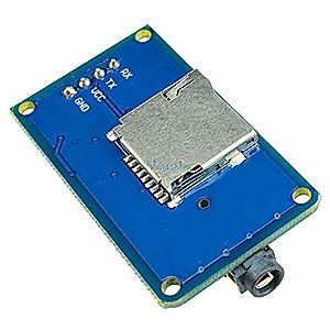YX5300 UART TTL Serial Control MP3 Music Player Module Support MP3/WAV Micro SD/SDHC Card for Arduino/AVR/ARM/PIC 3.2-5.2V DC