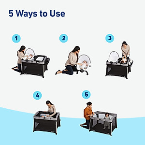 Graco Pack 'n Play FoldLite Playard, Modern Cottage Collection