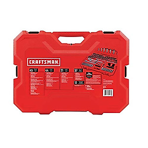 CRAFTSMAN Mechanics Tool Set, SAE/Metric, 159Piece (CMMT12025)
