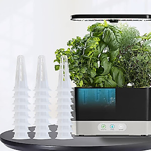 Lawdiey 30 Pack Grow Baskets, Replacement Grow Baskets Compatible with Hydroponic Growing System,Durable Plastic Plant Growing Containers