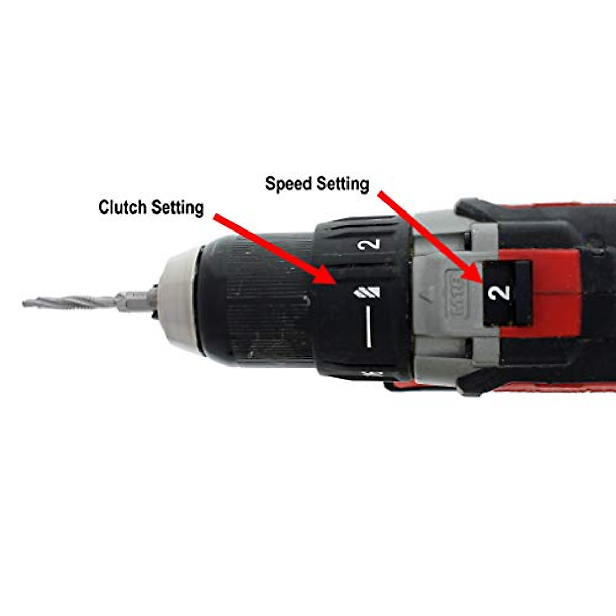 IDEAL Electrical 36-600 Standard Drill/Taps - (8 Piece) 1/4 in. Hex Shank, Drilling, Tapping, Deburring, HSS Bit Kit