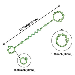 Toy Straps for Baby,RTMOK 4pcs Silicone Setpacifier Clip,Applies to Car Seat Toy,Teether Toy,High Chair,Stroller Accessories,Baby Toy Clips,Cribs,Rocking Chair,Silicone Pacifier Clip