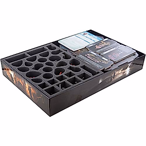 Feldherr Foam Tray Set Compatible with Warhammer Quest: Blackstone Fortress Board Game Box