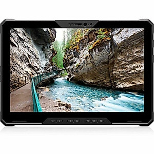 Dell Latitude 7230 Rugged Tablet - 12" Full HD - Core i5 12th Gen i5-1240U Deca-core (10 Core) 1.10 GHz - 16 GB RAM - 256 GB SSD - Windows 10 Pro - Black, 8" x 11.7" x 0.9"