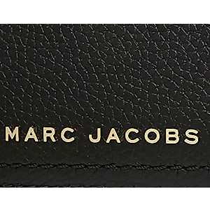Marc Jacobs M0016972 Black/Gold Hardware Groove Top Zip Women's Wallet