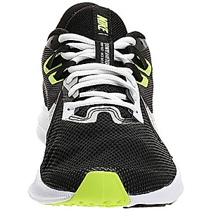 Nike Downshifter 9 Men's Running Shoes, Lightweight Mesh Men's Sneakers, Black/White-Particle Dark Smoke Grey-Ghost Green-Sapphire, 10