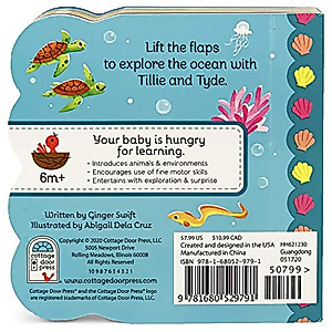 Babies in the Ocean- A First Lift-a-Flap Board Book for Babies and Toddlers (Babies Love)