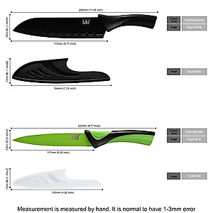 XYj Stainless Steel Knives Set with Chef's Knife Roll Bag High Carbon Stainless Steel Kitchen Knife Set with Knife Sheath Blade Protector Professional Chef Knife for Home Kitchen Restaurant