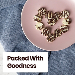 Drizzilicious S'mores 10 Pack | Mini Snack Chocolatey Rice Cakes | Vegan Air Popped Chia, Quinoa, Flax Smore Snacks