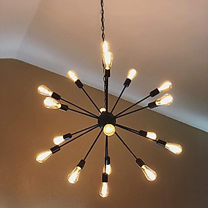 6 Watt Dimmable LED Edison Light Bulbs - 6W Antique Style Softlight Edison LED Bulbs - Warm White 2200K (Amber Gold Glass) for Home - Filament Vintage Light Bulb Set - E26 Standard Base - 6 Pack