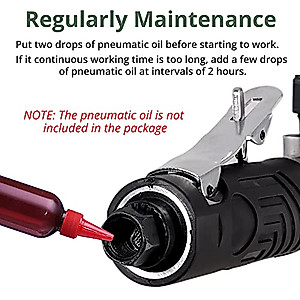 EYPINS Air Grinder,Compressed Air Angle Die Grinder 90 Degree Mini Sander Grinder Polisher Tool Set for Contour Grinding, Polishing, Milling