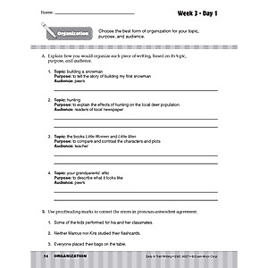 Evan-Moor Daily 6-Trait Writing, Grade 7