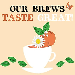 Clipper Tea Chamomile & Peach Teabags – USDA Organic, Great Hot or Iced – Natural, Fair & Delicious Fruity Chamomile & Peach Infusion – 20 Tea Bags