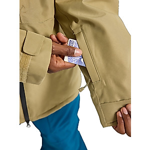 Burton Men's Standard Pillowline Gore‑TEX 2L Jacket, Kelp, Medium