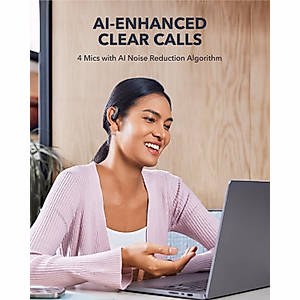 Soundcore by Anker AeroFit Open-Ear Headphones, with Life Q30 Noise Cancelling Headphones, Ultra-Comfort, Snug Fit, Ergonomic Ear Hook, Balanced Sound, IPX7 Waterproof, 42H Playtime, Clear Calls