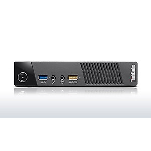Lenovo ThinkCentre M73e Tiny Business Desktop, Intel Pentium G3220T 2.60GHz Processor, 8GB RAM, 320GB HDD, Windows 10 Pro (Renewed) (TFF)