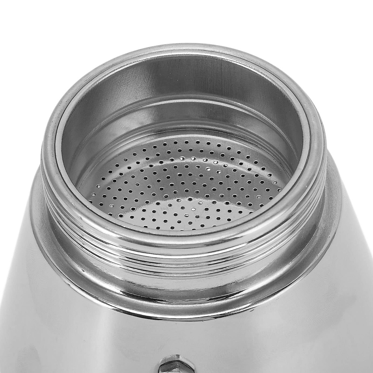 KUIDAMOS Stovetop Espresso and Coffee Maker,3 Cup Classic Stovetop Espresso Maker Flavored Italian Style Delicious Coffee Maker for DIY Stovetop Espresso