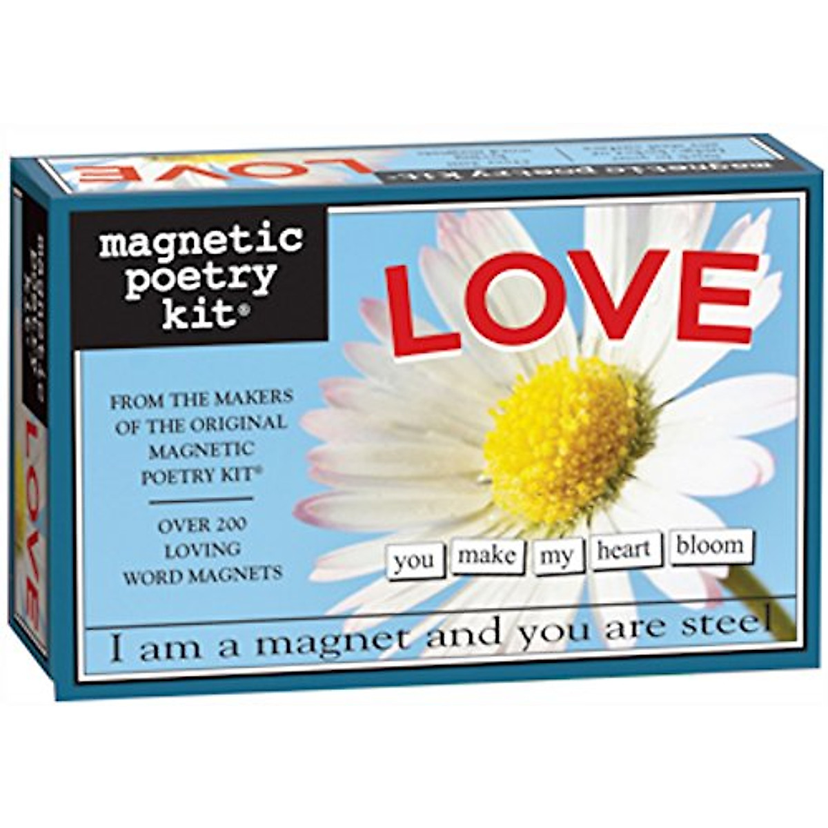Magnetic Poetry - Love Kit - Words for Refrigerator - Write Poems and Letters on The Fridge - Made in The USA