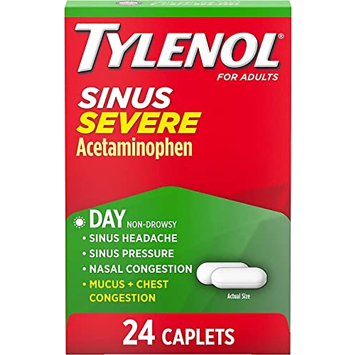 TYLENOL SINUS SEVERE CAPS 24