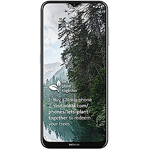 Nokia G20 Dual-SIM 64GB ROM + 4GB RAM (GSM Only | No CDMA) Factory Unlocked 4G/LTE Smart Phone (Glacier) - International Version