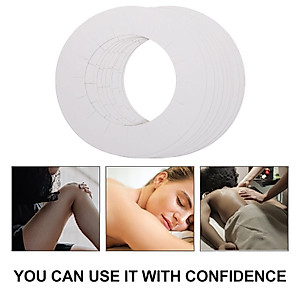 Healifty 3 Bags 30pcs Wax Warmer Collars Waxing Protection Collars Universal Collars Ring Wax Warmer Hair Removal Waxing Kit