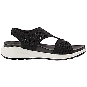 Flexus by Spring Step Women's Flavia Sandal, Black, 9.5-10