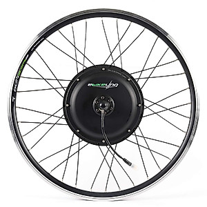 EBIKELING Waterproof Ebike Conversion Kit for Electric Bike 26" Front or Rear Wheel Electric Bicycle Hub Motor Kit, 1200W, Rear/LCD/Thumb