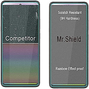 Mr.Shield [3-Pack] Designed For Motorola (One 5G Ace) / Moto One 5G Ace/One 5G UW Ace/Moto G 5G [Upgrade Maximum Cover Screen Version] [Tempered Glass] [Japan Glass with 9H Hardness] Screen Protector