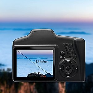 HD Digital Camera 16MP 2.4 Inch LCD Screen 16X Digital Zoom 720P Digital Camera Small Camera for Teens Students Boys Girls Seniors