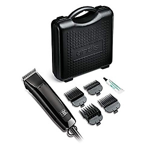 Andis Pro-Animal EBC Detachable Blade Clipper, Professional Animal/Dog Grooming, MBG-4, Black (53315)