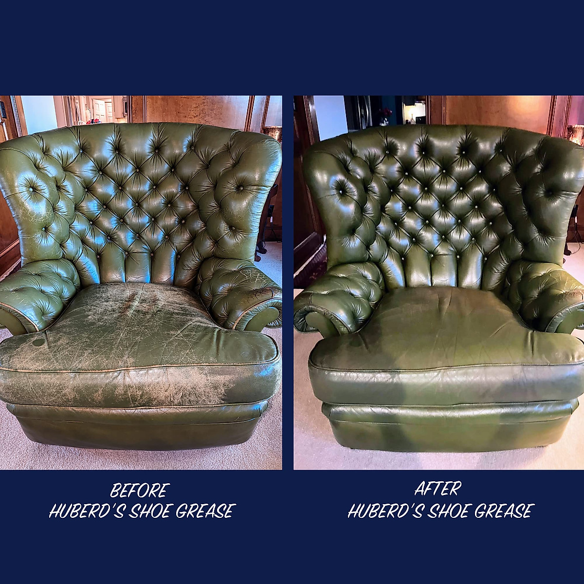 Huberd’s Shoe Grease, 7.5oz: Waterproofs, Softens, Conditions Leather. Protects Shoes, Boots, Sporting Goods, Saddle & Tack. Restores Dry, Cracked, Scratched Leather. Small Batched since 1921!