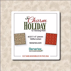 42 5 Inch Charm Holiday by Charming Prints for Benartex