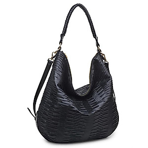 Urban Expressions Geneva Hobo Handbag (Black)