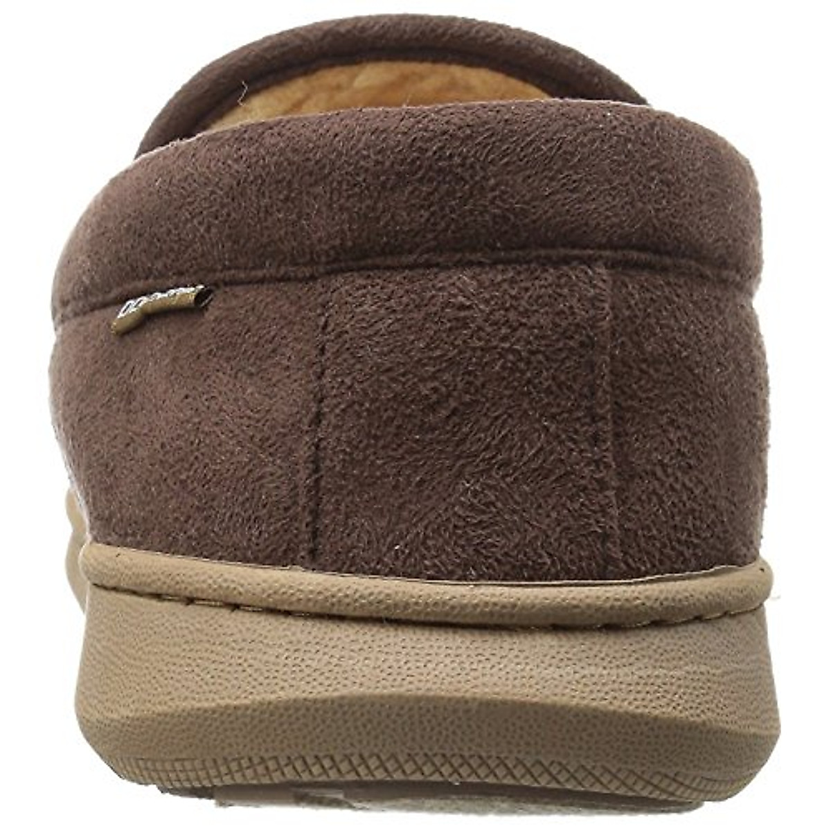 Dockers Men's Premium Ultra-Light Moccasin Slipper with Memory Foam, (Brown, 14)
