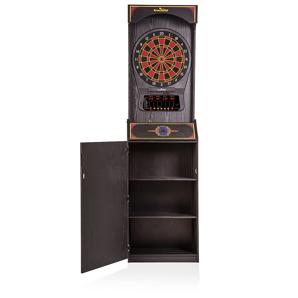 Arachnid Cricket Pro 650 Standing Electronic Dartboard Black