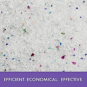 Ultra Pet Clumping Crystal Cat Litter, White Crystals with Multicolor Crystals, 5 Lbs