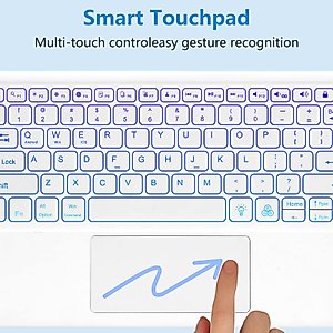 BQSS Keyboard Case for iPad Air 13 inch(M2) 2024 Case with Keyboard for iPad Pro 12.9 inch 6th Gen 2022/5th Gen Keyboard Cover Detachable Backlit Keyboard Wireless Keyboard
