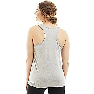 Caramel Cantina 3 Pack Cotton Racerback Tanktop (Large, Black/H.Grey/Mint)