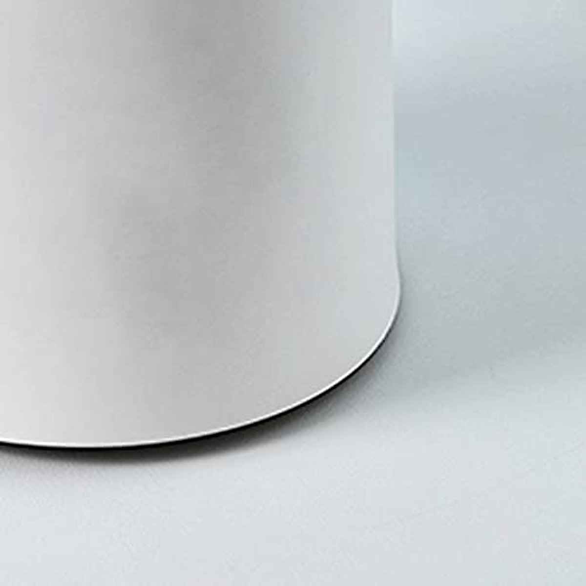 ESASAM Trash Bin， Desktop Plastic Trash Can for Family，Small Size，Beautiful Appearance，with Liner（White,Blue,Pink） (Color : White)