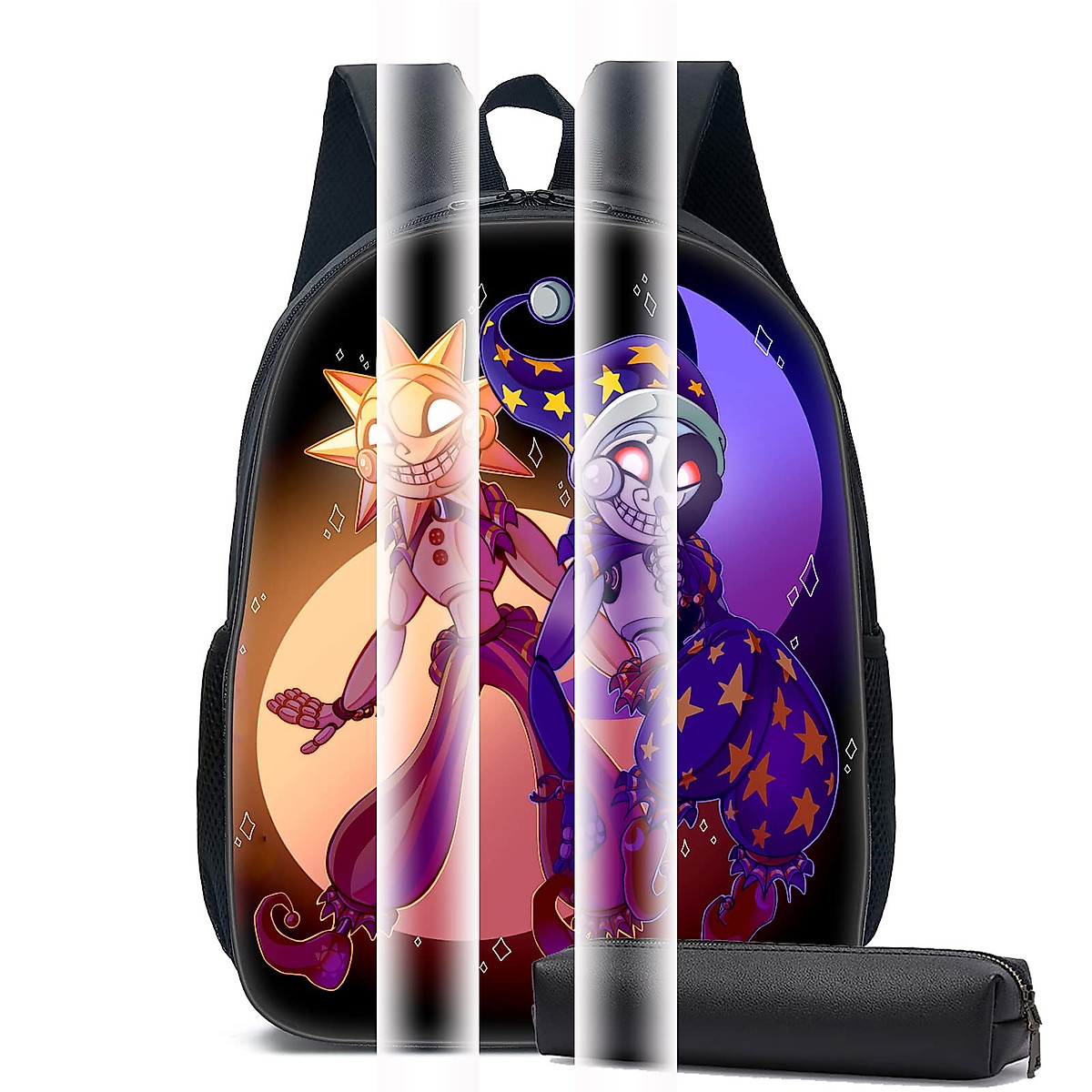 Backpacks Lightweight Bookbag Casual Travel Bag Travel Backpack with Pencil Case, -5