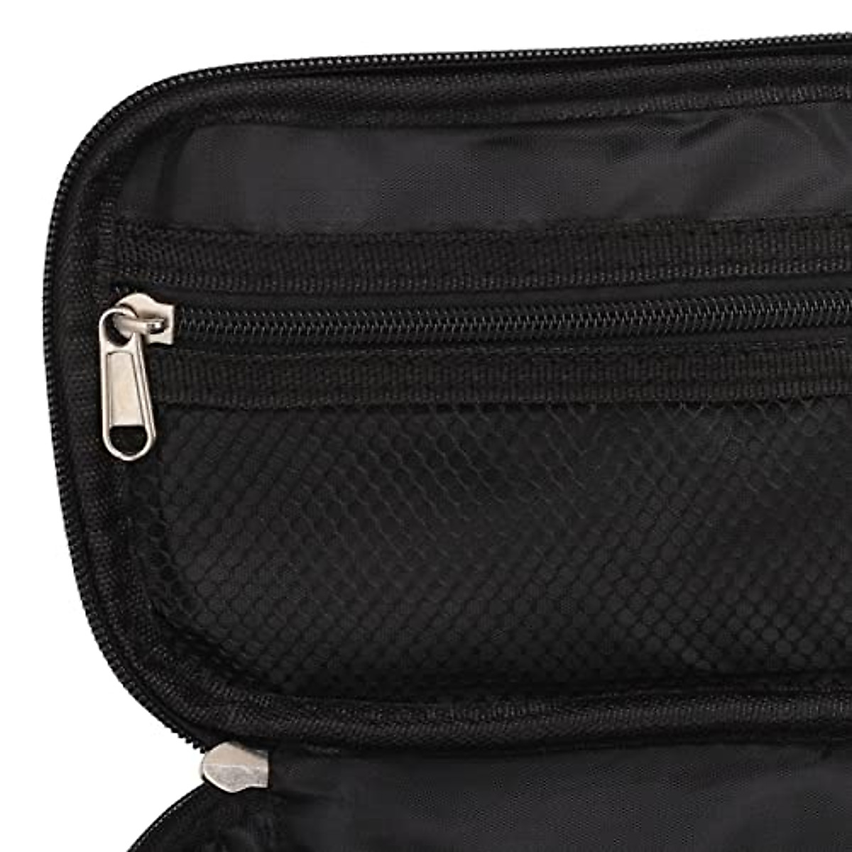 Camping Tableware Storage Bag, Thickened Canvas Green Stripe Camping Utensil Bag Double Handle for Travel