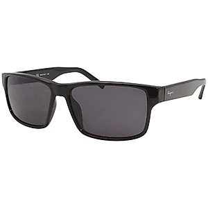 Ferragamo SF960S Unisex Sunglasses Black, 58