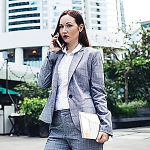 Clear Reusable Plastic Envelopes with Snap Closure, Plastic Document Holders, 13" x 9" XL Size for Letter Paper, 50 Pack, by Better Office Products, Poly File Envelopes, Clear, 50 Pack