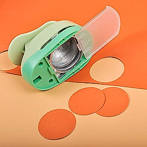 UCEC 2 Inch Paper Punch, Circle Paper Punch, DIY Handmade Craft Punch Shape Circle Punch Great for Crafting Scrapbooking Cards Arts Fun Projects